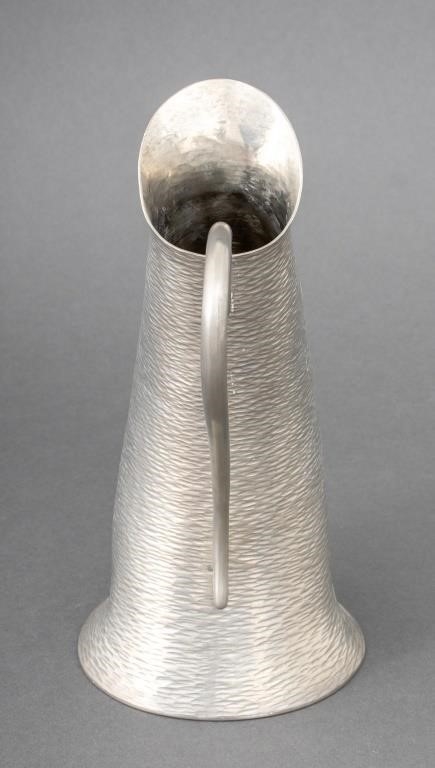 Jean Goardere | Jean Goardere Modernist Handmade Pewter Pitcher | MutualArt