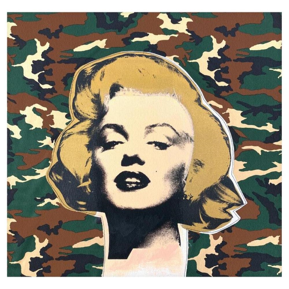 Steve Kaufman | Marilyn Monroe Hand Embellished Limited Edition Mixed ...