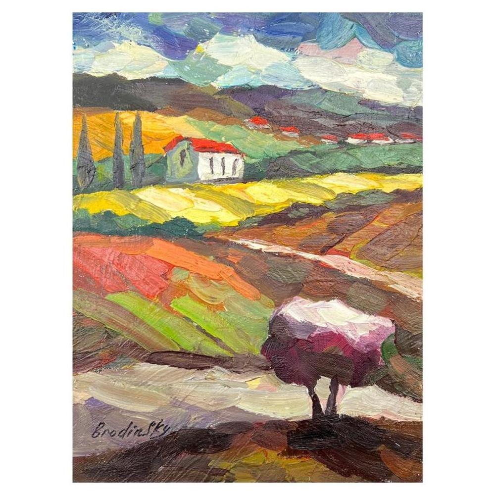 Slava Brodinsky | Slava Brodinsky Hand Signed Original Painting on ...