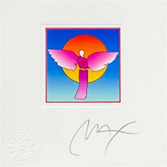 Peter Max | Angel with Sun Ver II Framed Limited Edition Lithograph ...