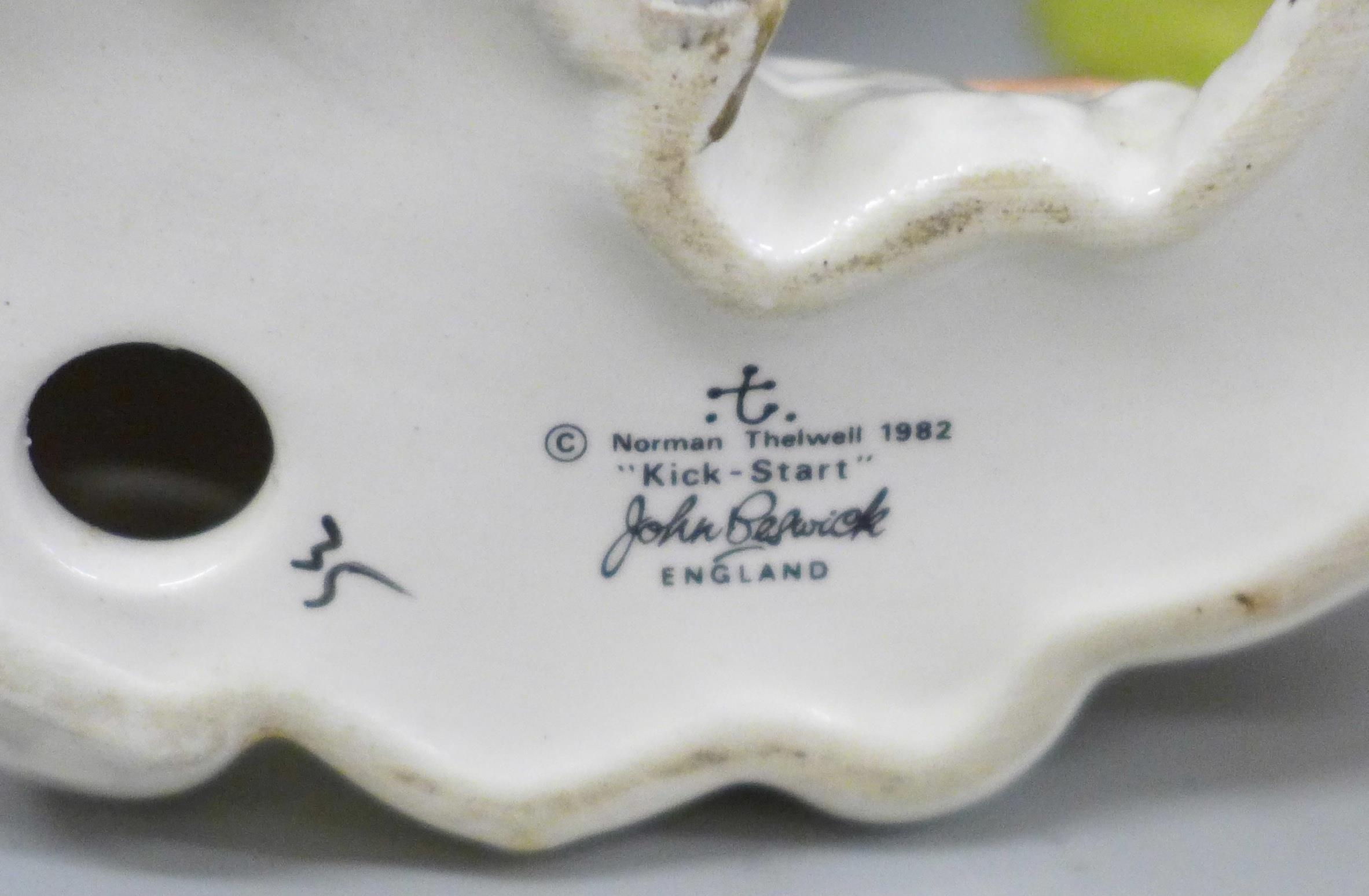 Norman Thelwell | Three Beswick Norman Thelwell ponies | MutualArt