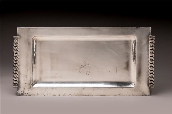 Jean Després | Jean Desprès (1889-1980) Plateau de forme rectangulaire ...