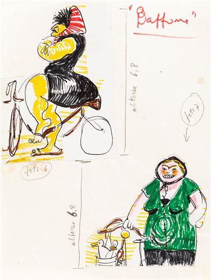 Federico Fellini | Amarcord - Baffone, 70s (2003) | MutualArt