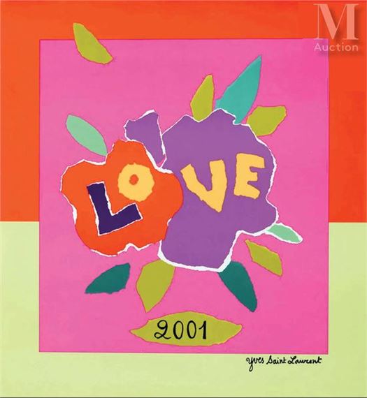 Yves Saint Laurent | Yves Saint Laurent Love 2001 - Lot 1362 (2001) | MutualArt