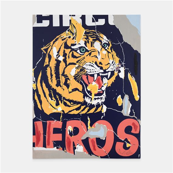 Mimmo Rotella | La tigre 1962/1997 (1962 - 1997) | MutualArt
