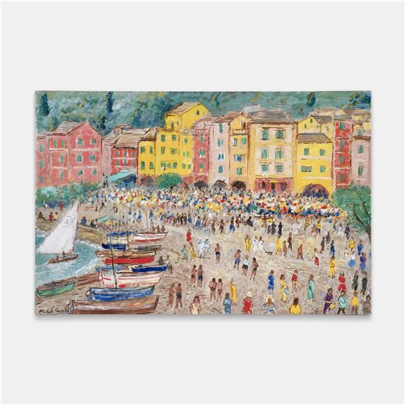 Michele Cascella | L'ORATORIO DI PORTOFINO | MutualArt