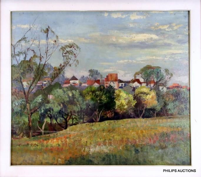 Harald Vike | View of South Yarra 1965 (1965) | MutualArt