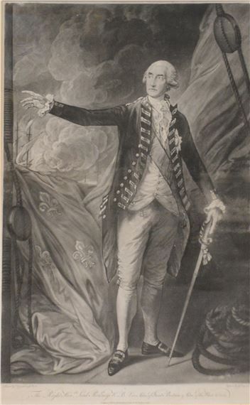 Thomas Gainsborough | The Right Honourable Lord Rodney | MutualArt