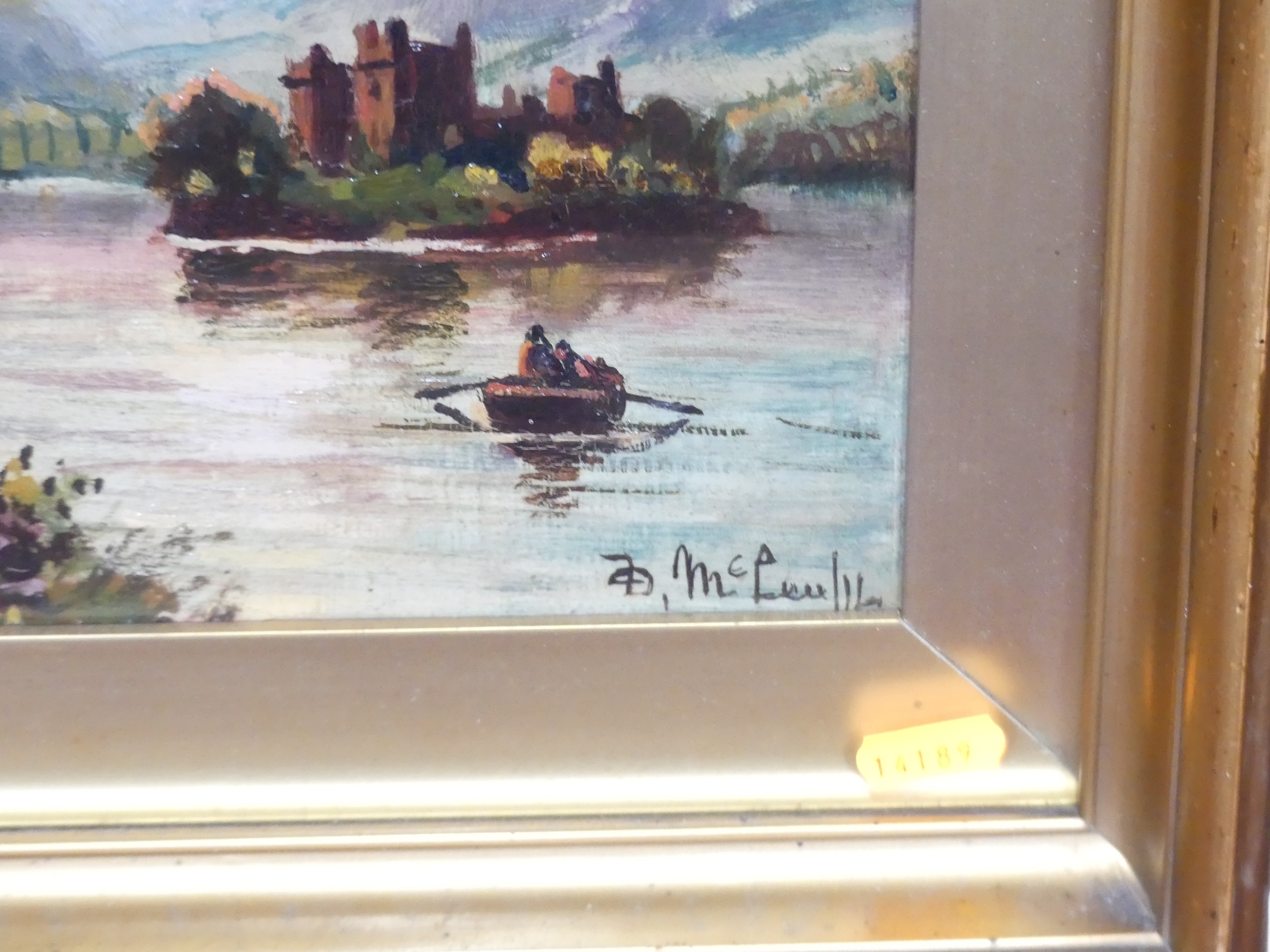 Duncan Fraser Mclea | Loch scene at sunset | MutualArt