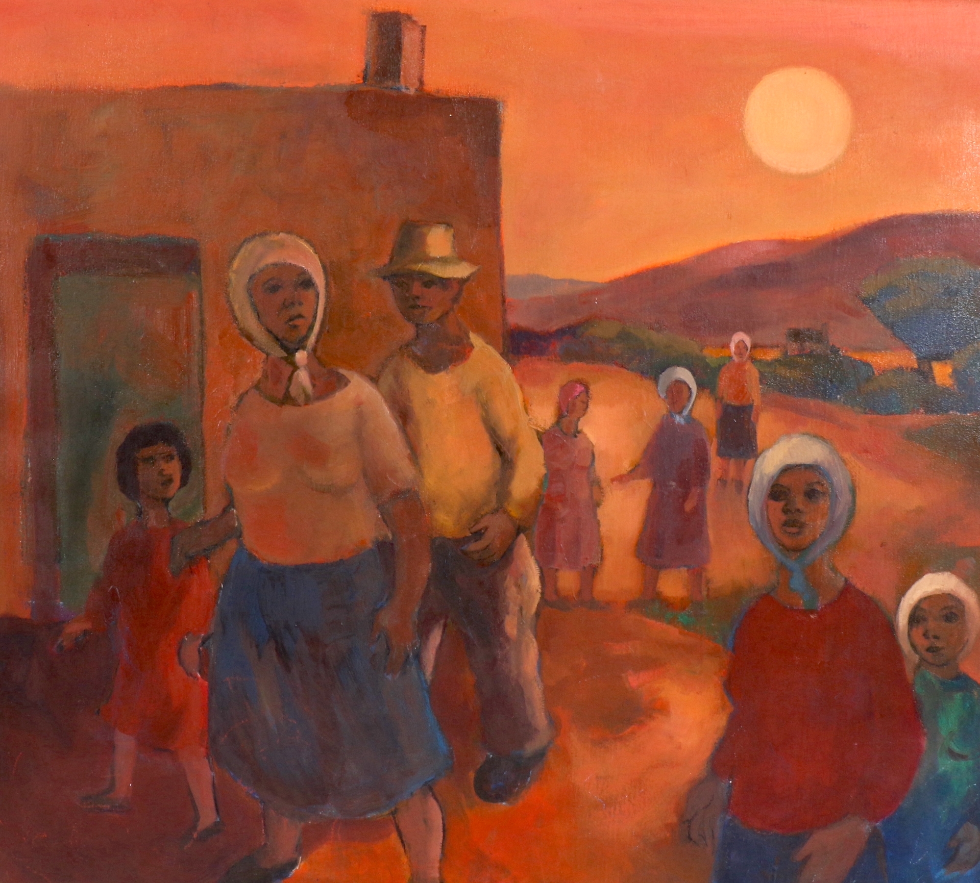 James Vicary Thackwray | FIGURES IN A LANDSCAPE | MutualArt