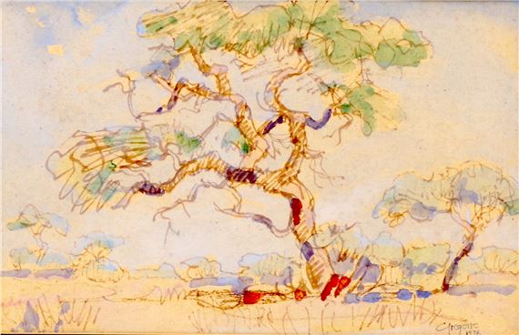 Gregoire Johannes Boonzaier | TREES IN THE LANDSCAPE (1976) | MutualArt
