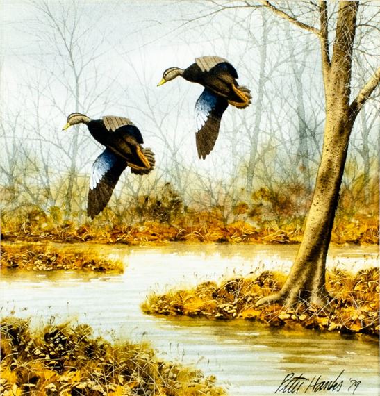 Peter Hanks | watercolor painting | MutualArt