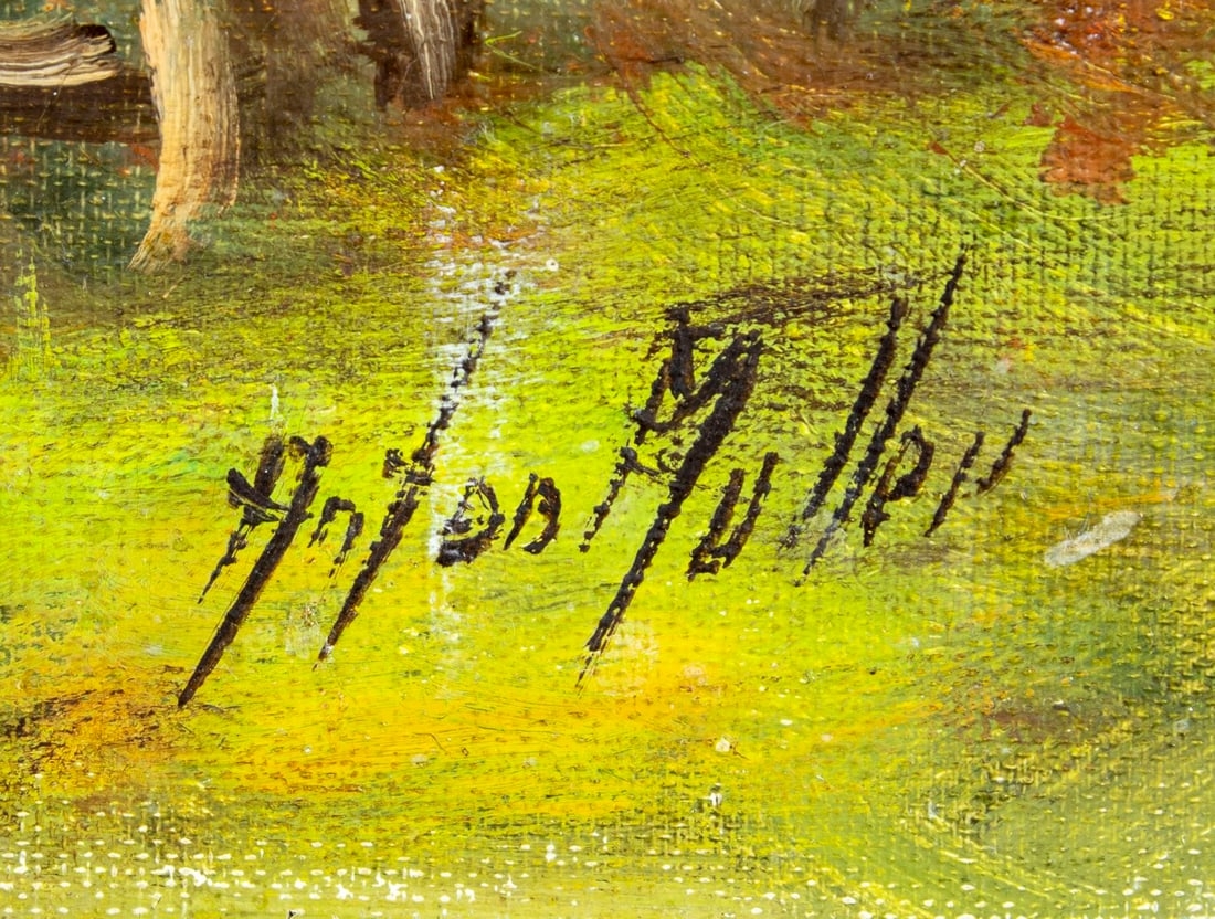Anton Muller | oil painting antique | MutualArt