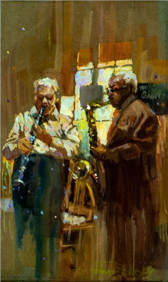 Harriette Prevatte | gouache painting | MutualArt