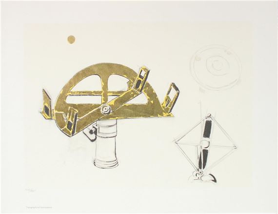 Donald Sultan | Donald Sultan - Topographical Instruments (1999 ...