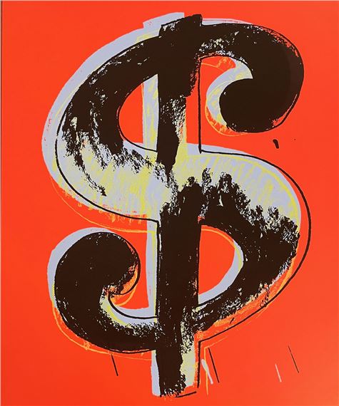 Andy Warhol | Andy Warhol - Dollar Sign | MutualArt