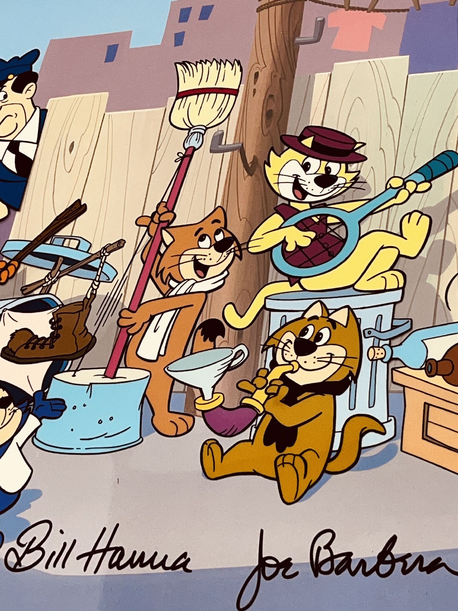 Hanna Barbera | Bill Hanna & Joe Barbera - Original Disney Cel (Hand ...