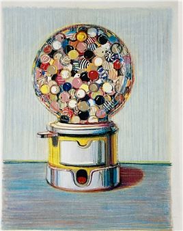 Wayne Thiebaud | Three Ties (1967) | MutualArt