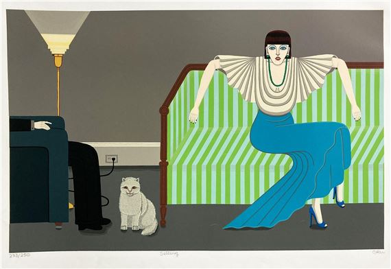 Shigeo Okumura | Shigeo Okumura - Sitting | MutualArt
