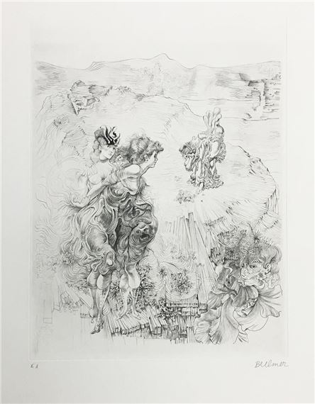 Hans Bellmer | Hans Bellmer - Paysage 1800 (1800) | MutualArt