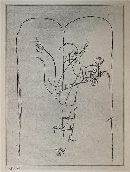 Paul Klee | Paul Klee - Fulfillment Angel (1947) | MutualArt