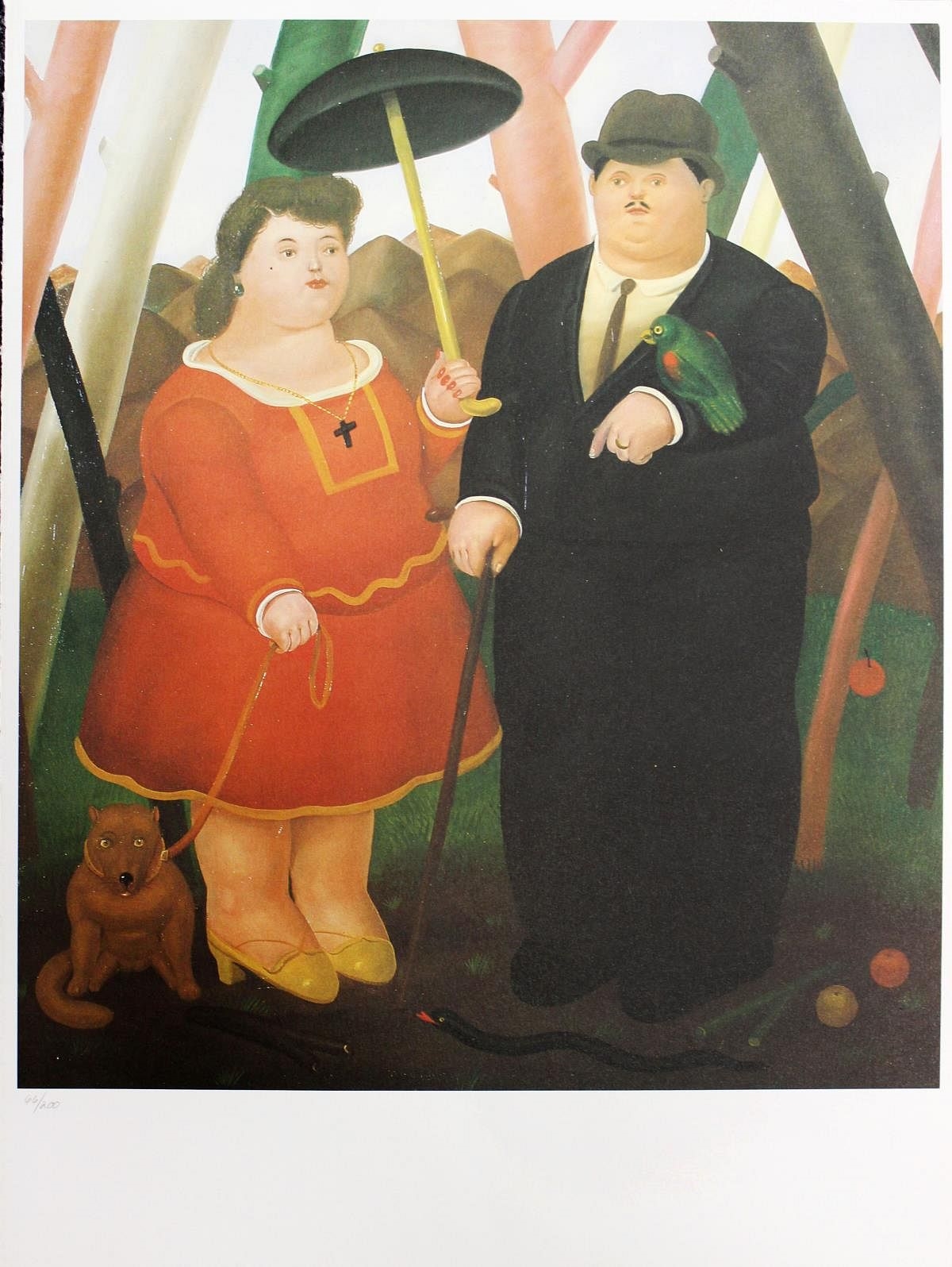 Fernando Botero | Fernando Botero (after) - Promenade (1983) | MutualArt