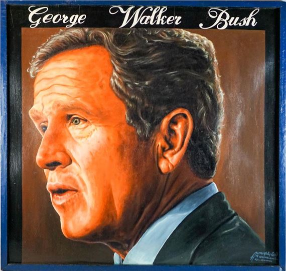 Kwame Akoto | GEORGE WALKER BUSH | MutualArt