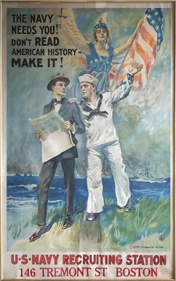 James Montgomery Flagg | JAMES MONTGOMERY FLAGG (1917) | MutualArt