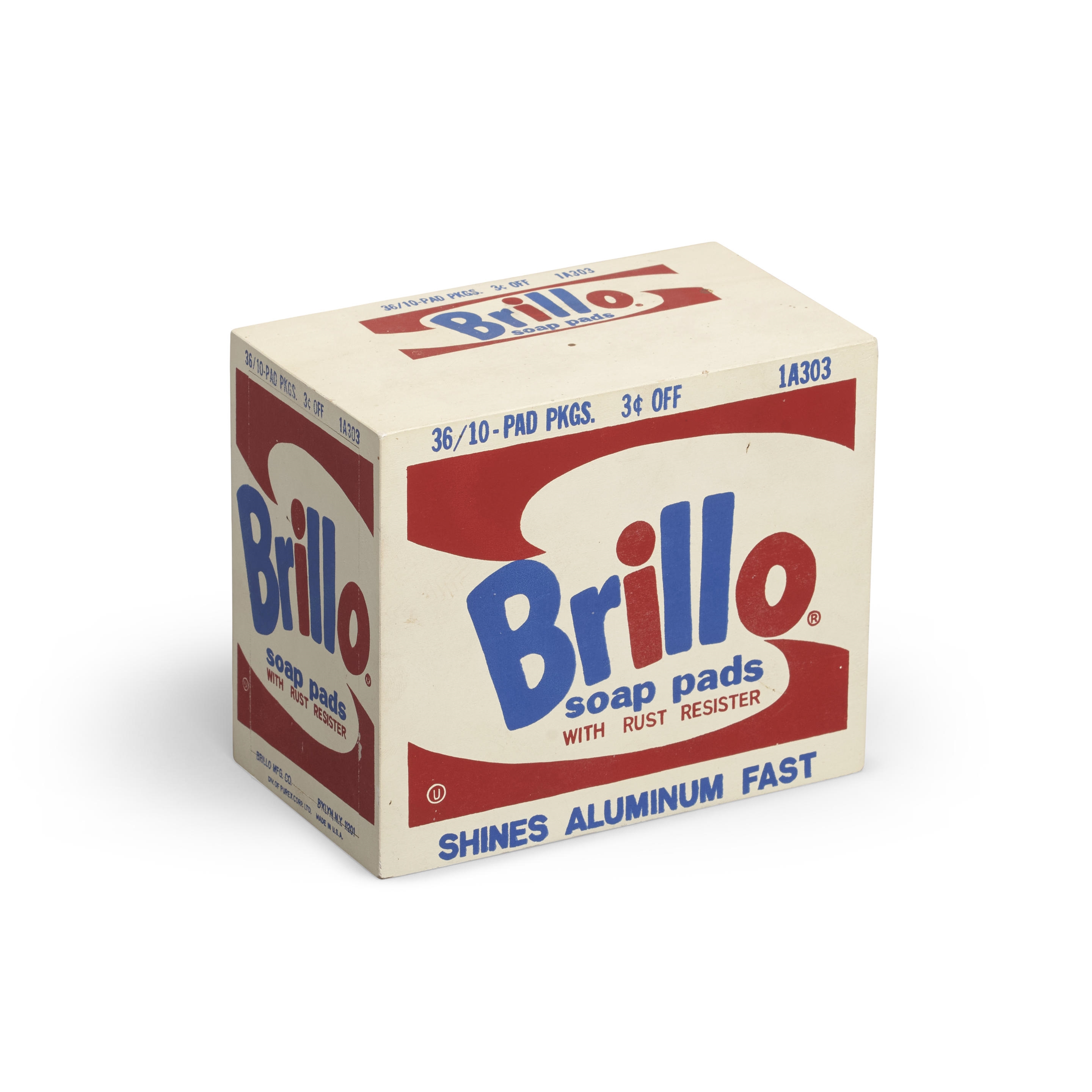 Richard Pettibone | Andy Warhol, 'Brillo Box' 1964 (1969) | MutualArt