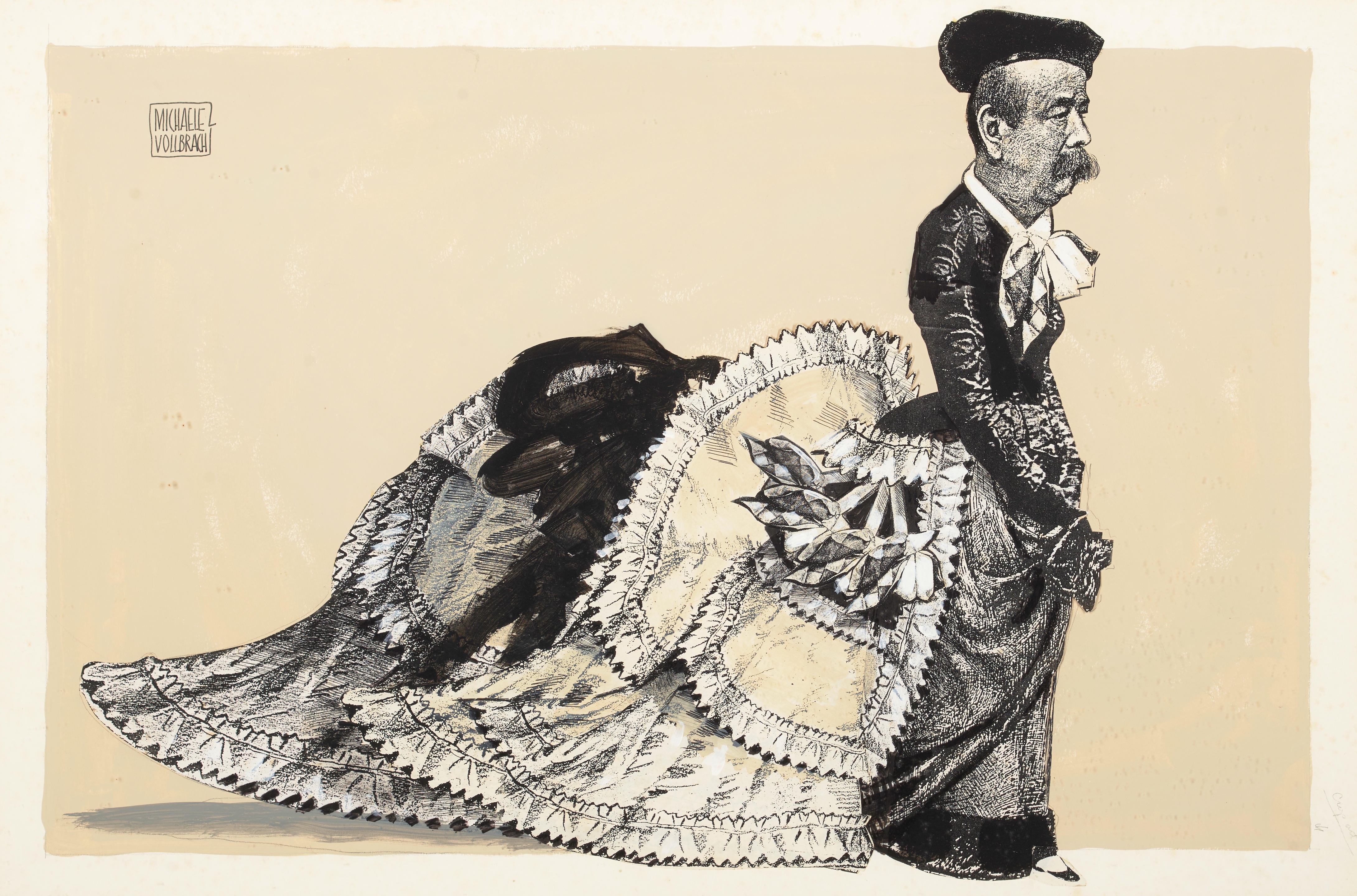 Michaele Vollbracht | Portrait of Charles Frederick Worth | MutualArt