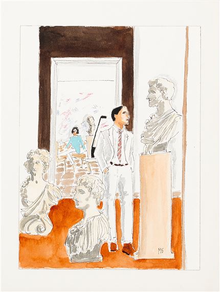Manuel Santelices | Diana Vreeland in 1979;Peter Hinwood Room;Cy Twombly by Horst (1979) | MutualArt