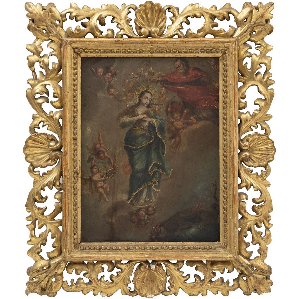 Mexican School, 18th Century | VIRGEN DEL APOCALIPSIS | MutualArt