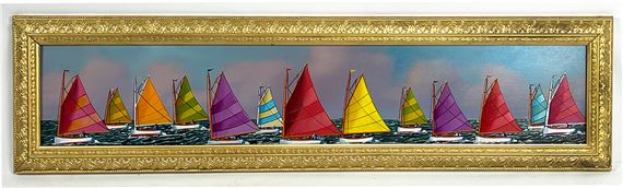 Jerome Howes | The Rainbow Fleet | MutualArt