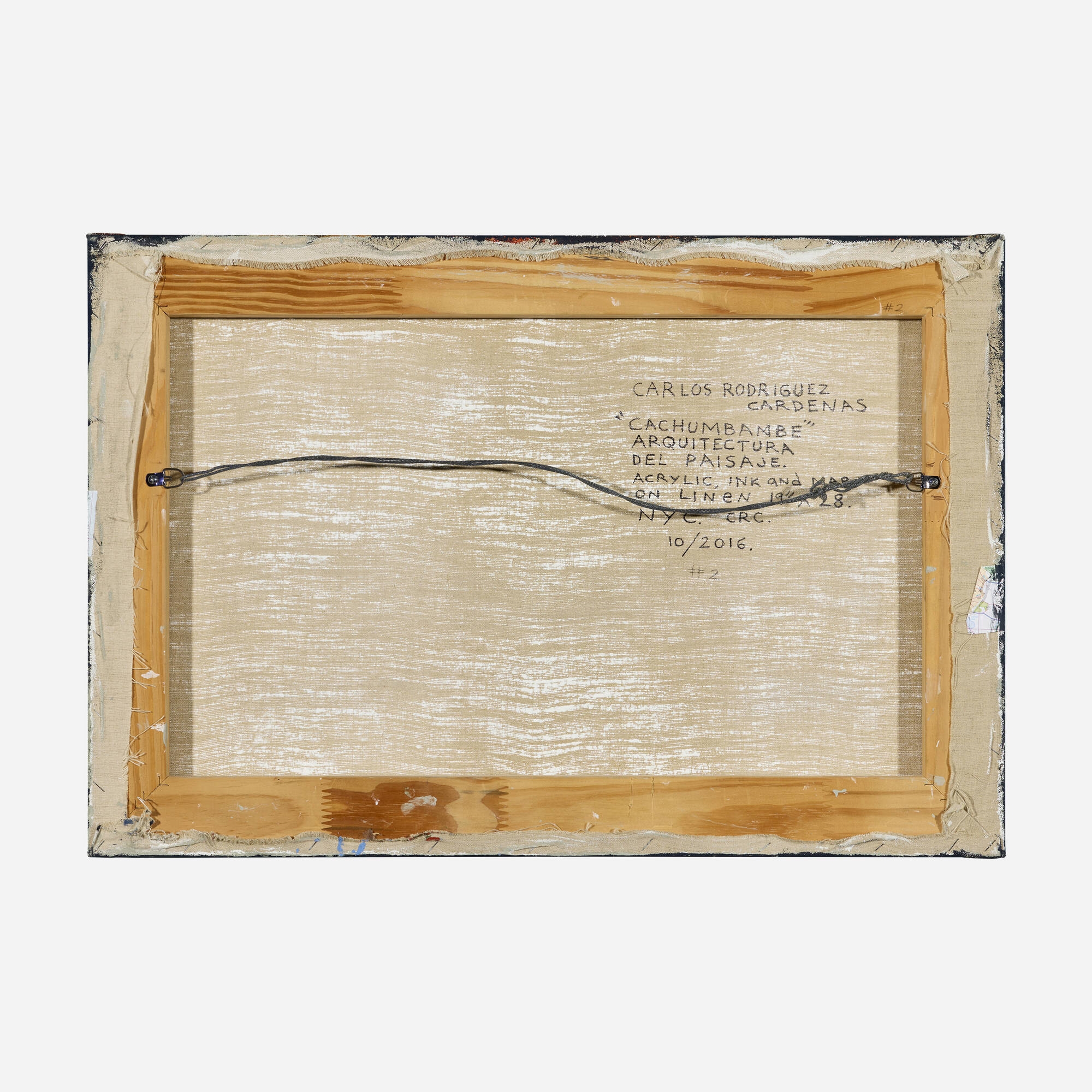 Carlos Rodríguez Cárdenas | Cachumbambe (2016) | MutualArt
