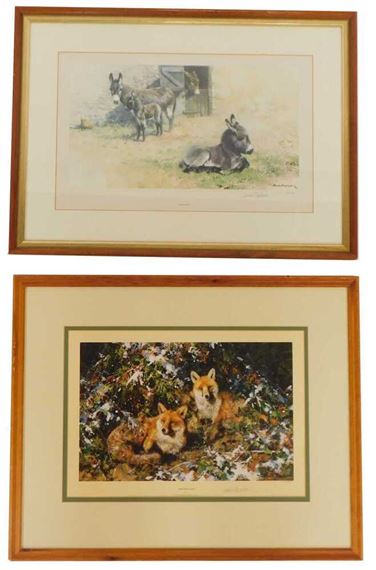 David Shepherd | Donkeys, signed limited edition print number 247/850 ...