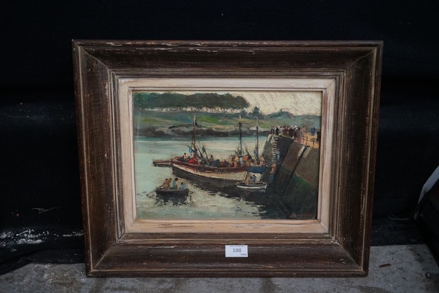 André-bernard Ravallec | L'embarquement | MutualArt