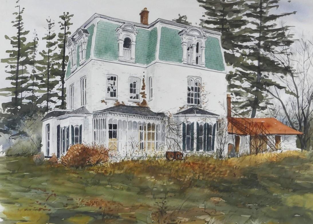 Walter Campbell | Old Victorian Homestead (1976) | MutualArt