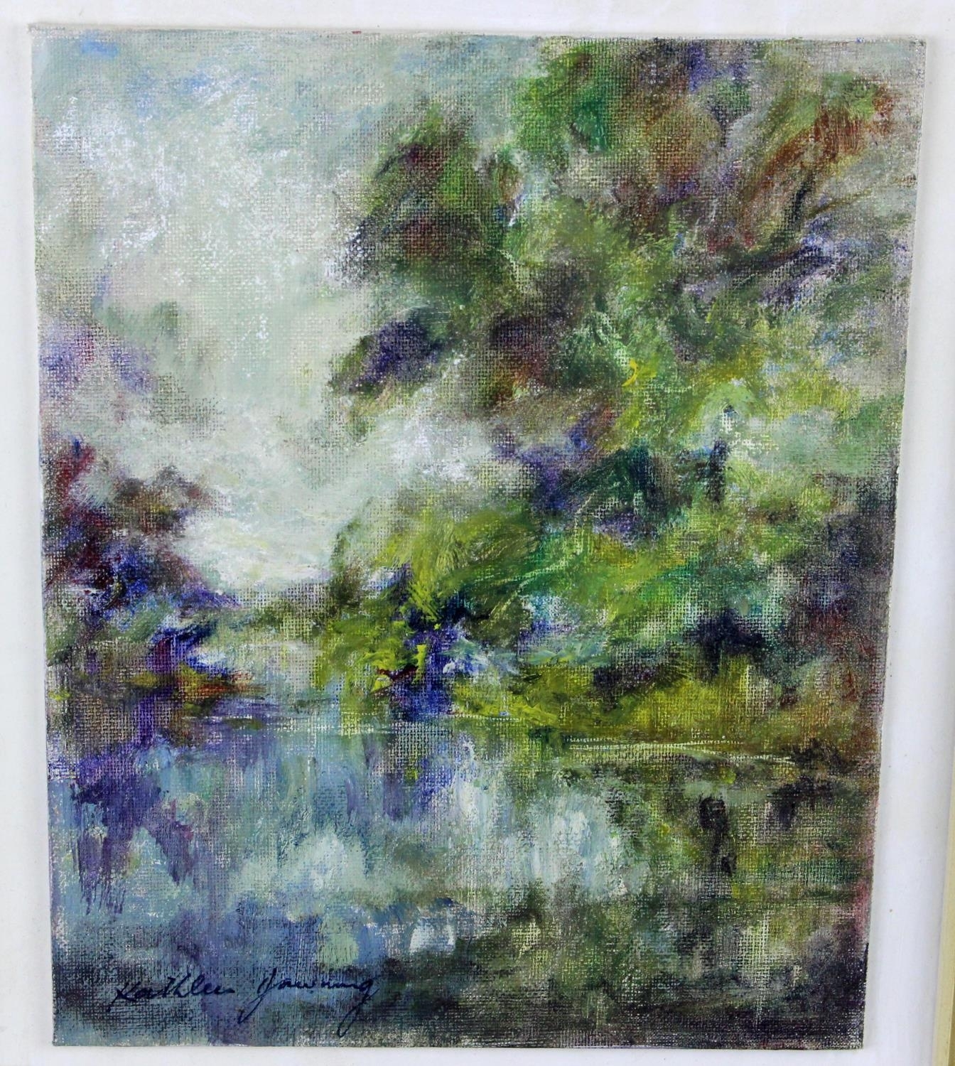 Kathleen Downing | Two impressionist land scene by the renowned ...