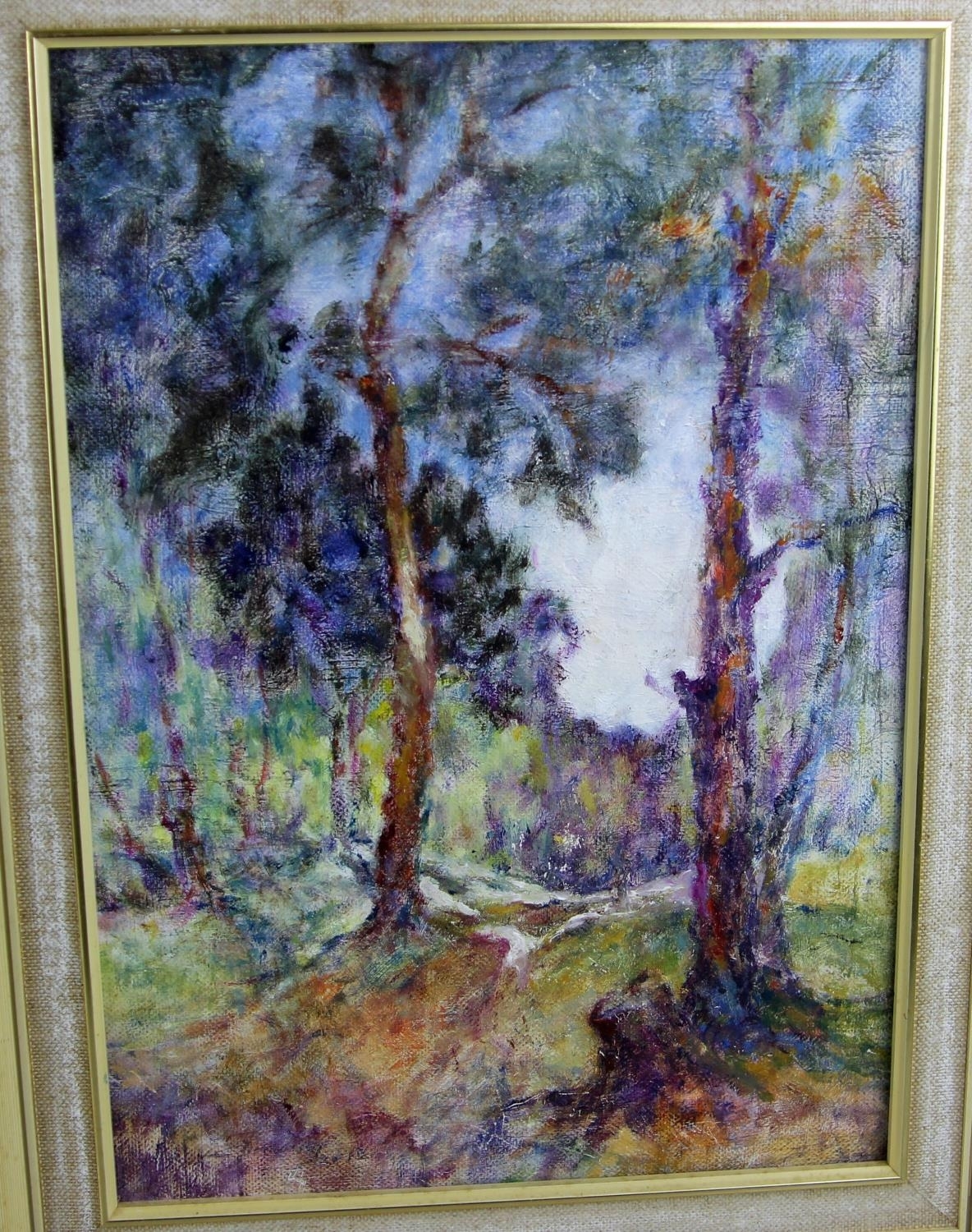 Kathleen Downing | Two impressionist land scene by the renowned ...