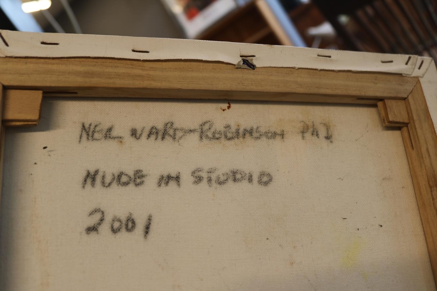 Neil Ward Robinson | Oil on canvas Neil Ward-Robinson Phd - Nude in ...