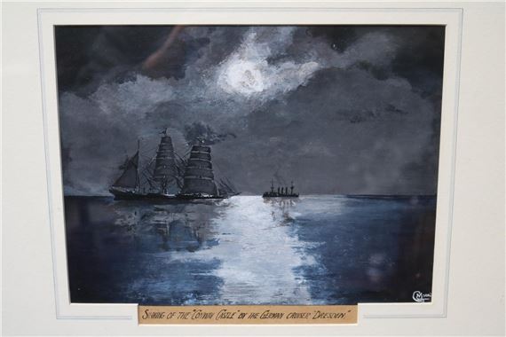 Garman Morris | Sinking of the Conway Castle by the German Cruiser ...