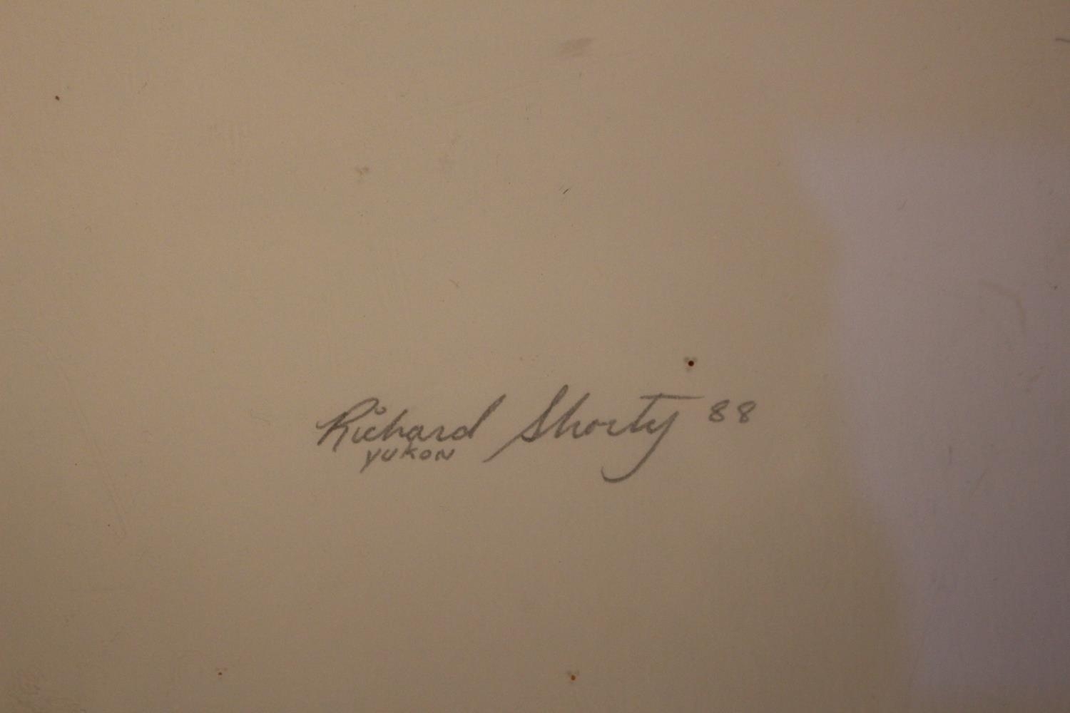 Richard Shorty | Helen Kalvak Inuit Prin on Hessian of a Fisherman and ...