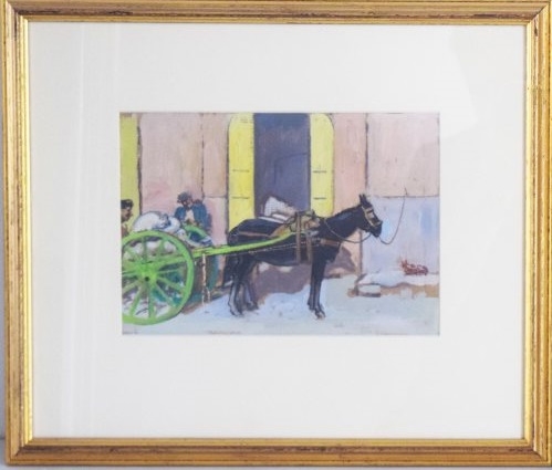 Henry Mayo Bateman | Green Wheels and Mule | MutualArt