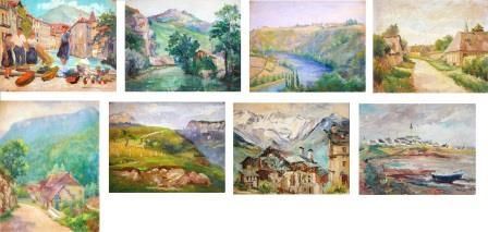 Régine David | landscapes | MutualArt