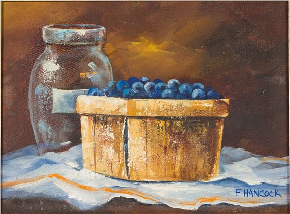 Frances M. Hancock | Blueberries | MutualArt