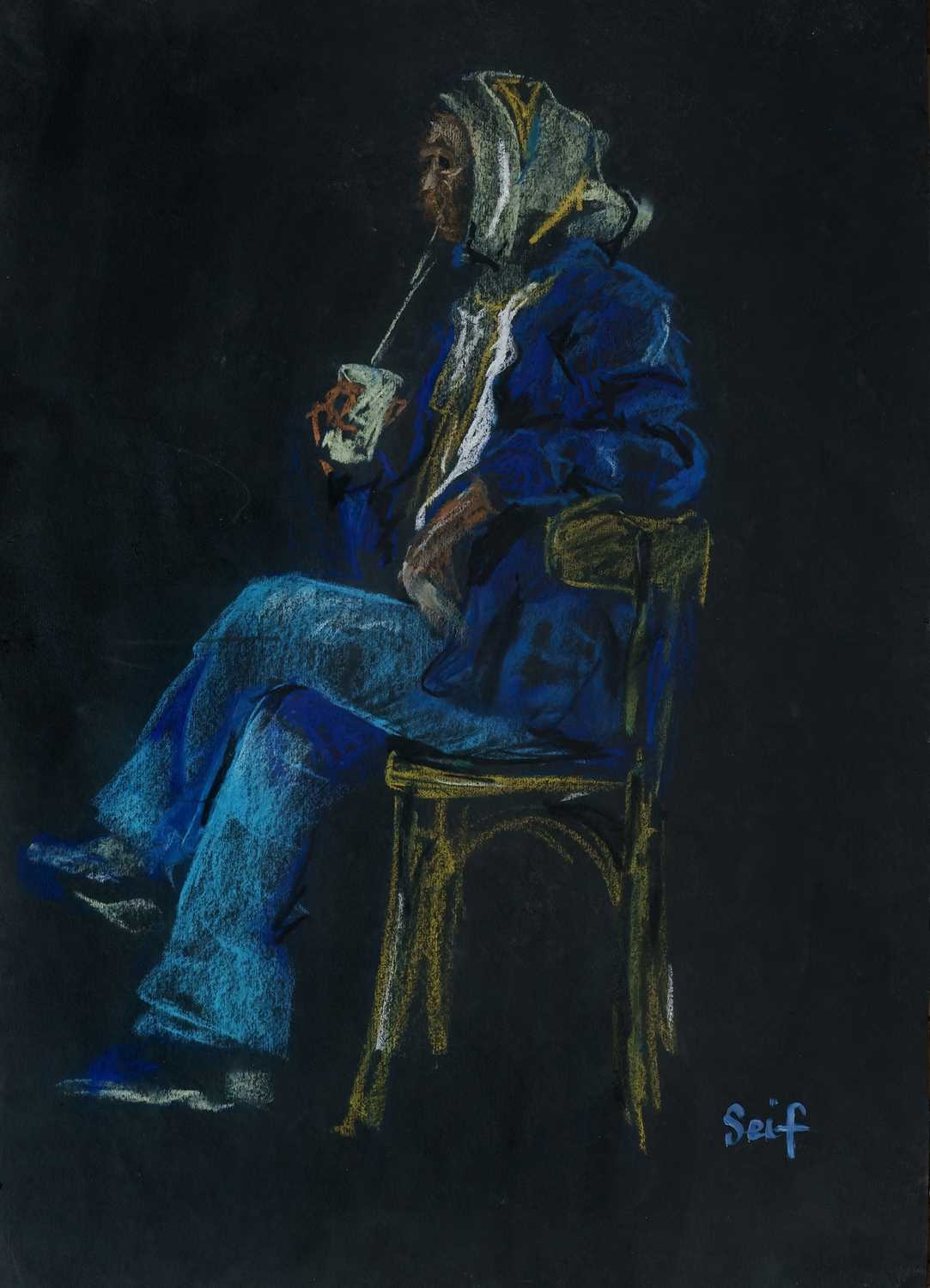 Seif Wanly | NUBIAN WOMAN SEATED | MutualArt