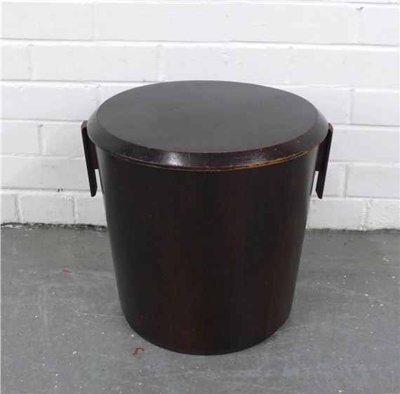 Drummond | Drummond Woodware wooden bucket with cover | MutualArt