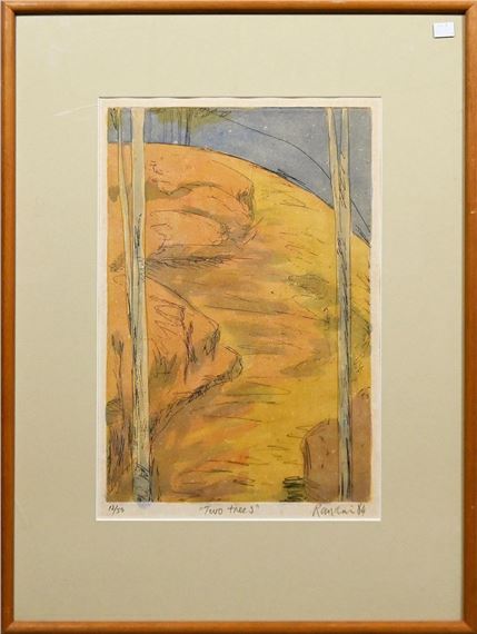 David Rankin | TWO TREES 1984 (1984) | MutualArt