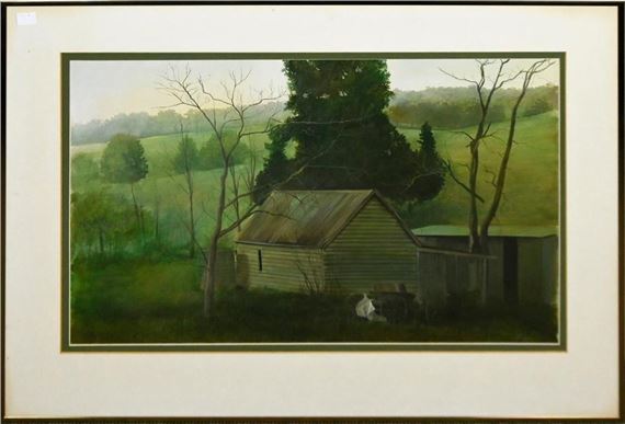 Mark Page | THE OLD SHED | MutualArt