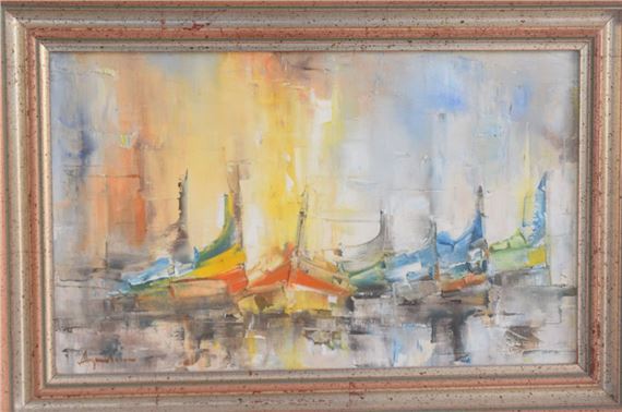 John Borg Manduca | Fishing Boats | MutualArt